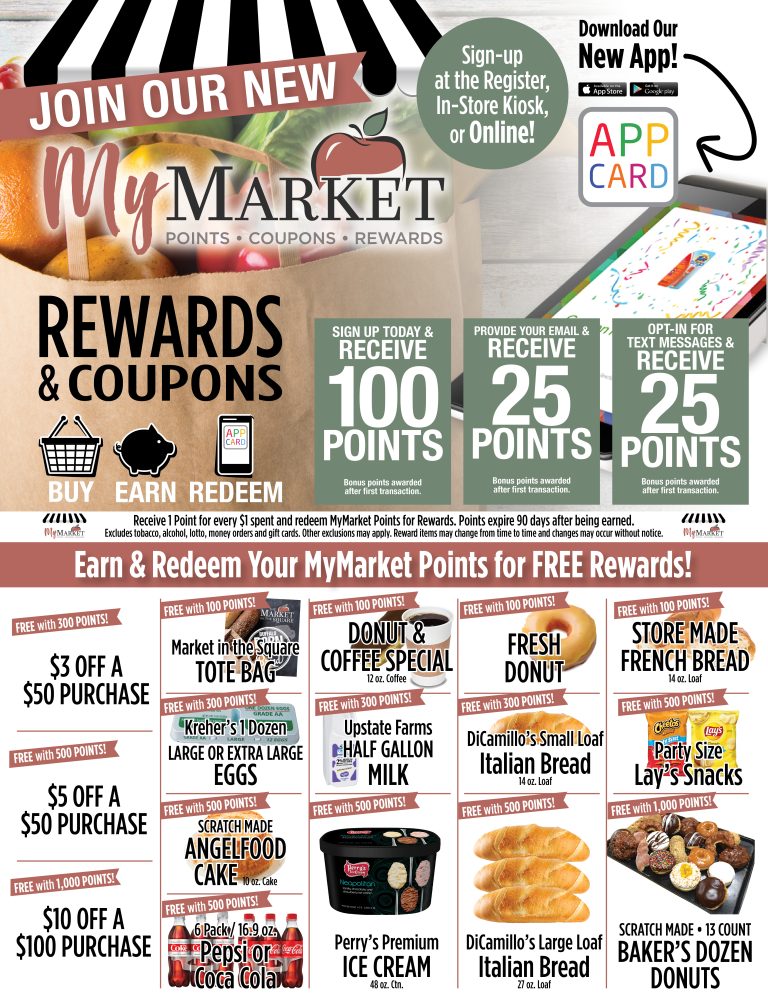 Rewards | The Market in the Square